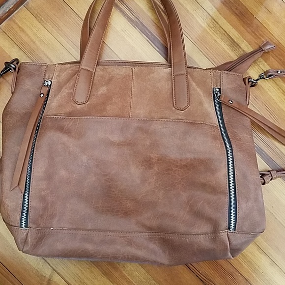 Moda Luxe | Bags | Moda Luxe Faux Leathersuede Bag | Poshmark